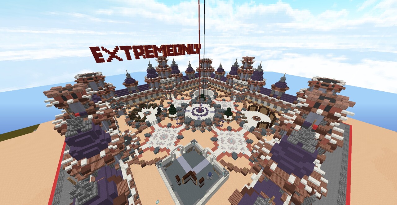 ExtremeOnly | Medival/Castle Spawn/Lobby Minecraft Map