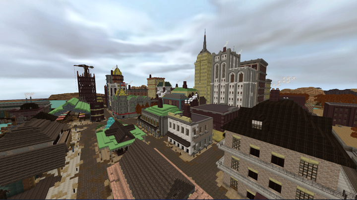 The Wild West in Minecraft (RDR) Minecraft Map