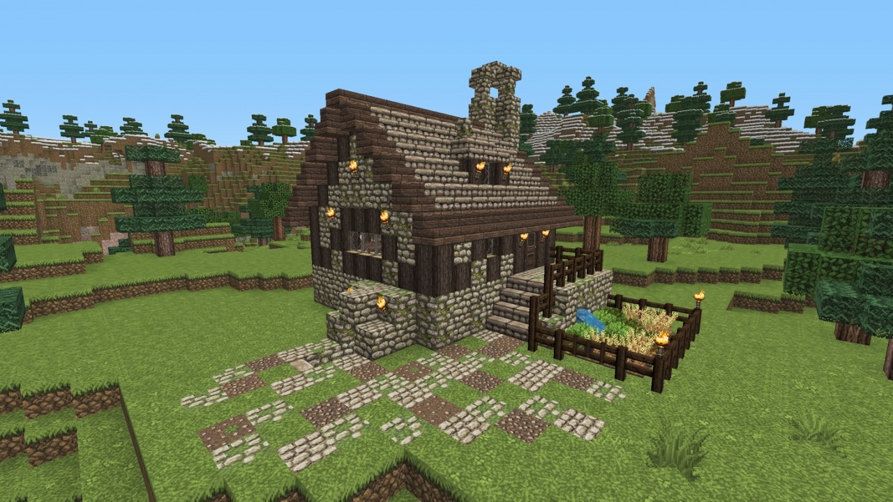 Small Medieval House Minecraft Map