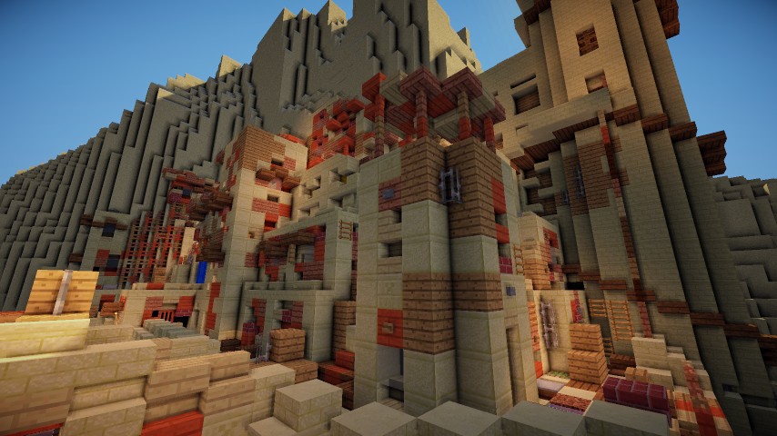 Medieval Dessert Slums Minecraft Map