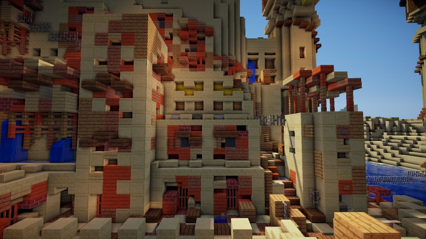 Medieval Dessert Slums Minecraft Map