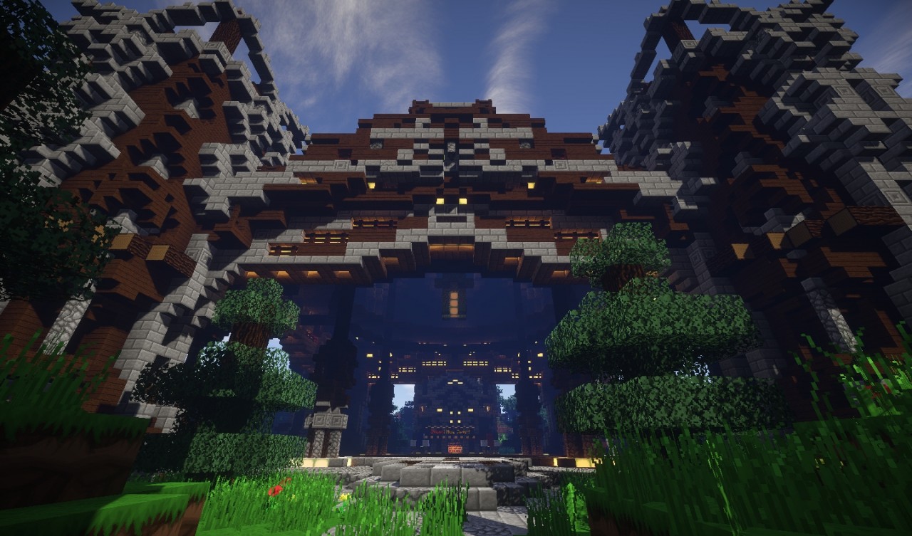 FissionMC Survival Spawn Minecraft Map