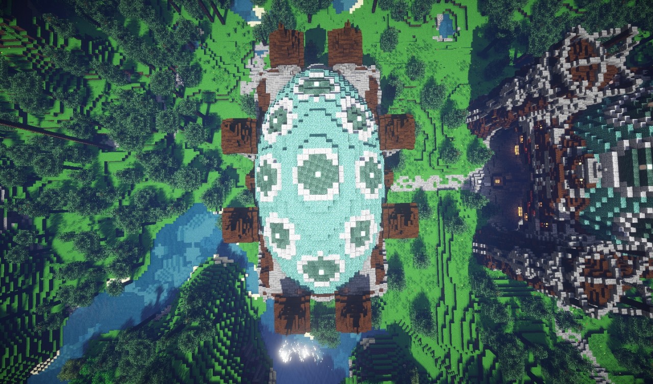 FissionMC Survival Spawn Minecraft Map