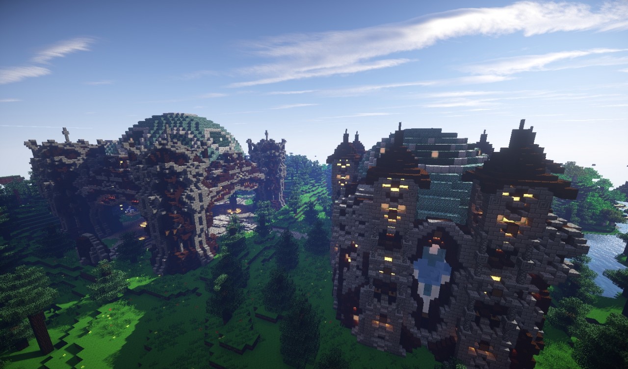 FissionMC Survival Spawn Minecraft Map