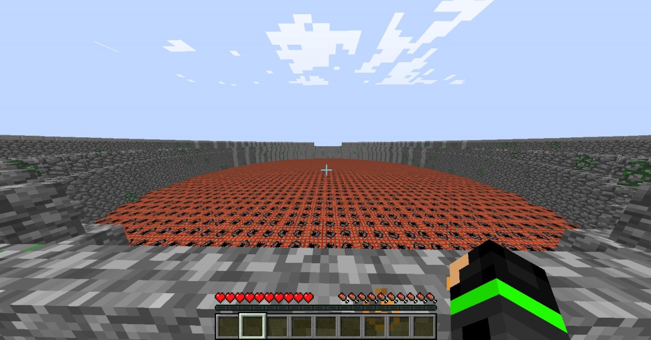 tnt-bow spleef Minecraft Map