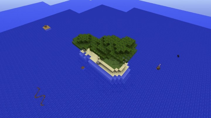 Stranded Block Minecraft Map