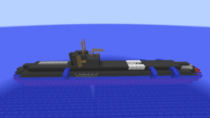 U.S.S Narwhal Minecraft Map