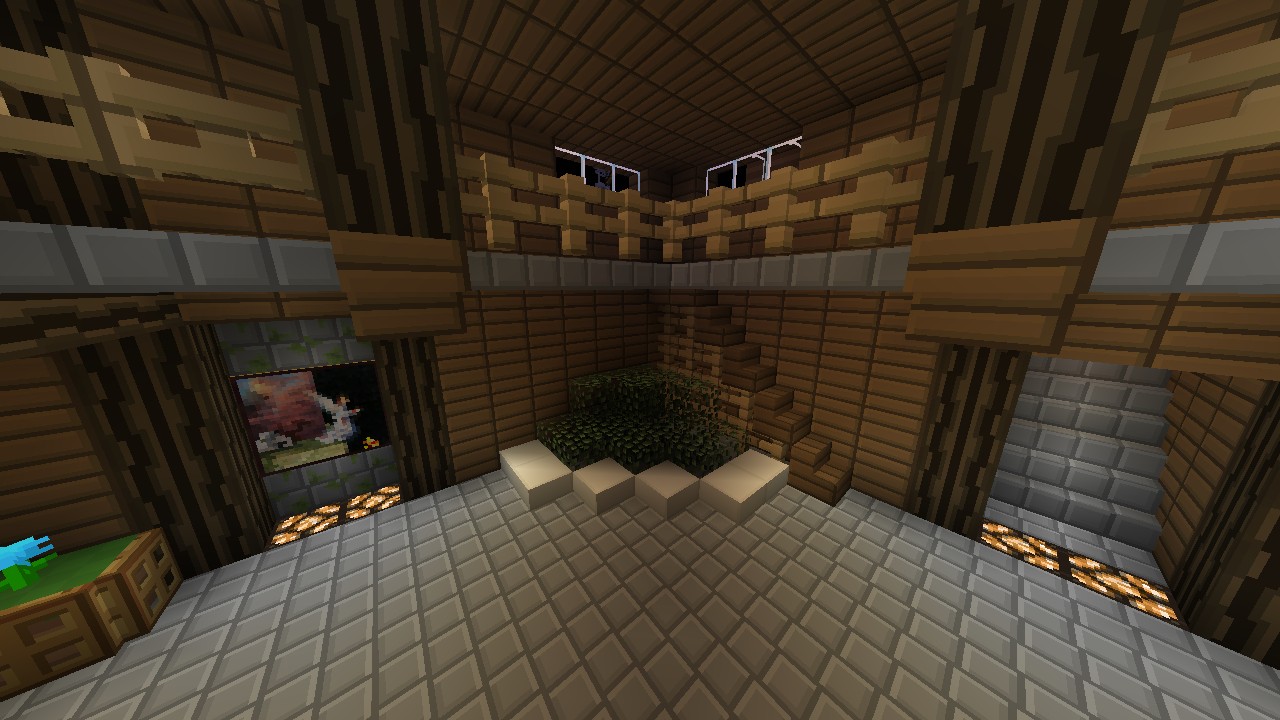 Underground House Minecraft Map