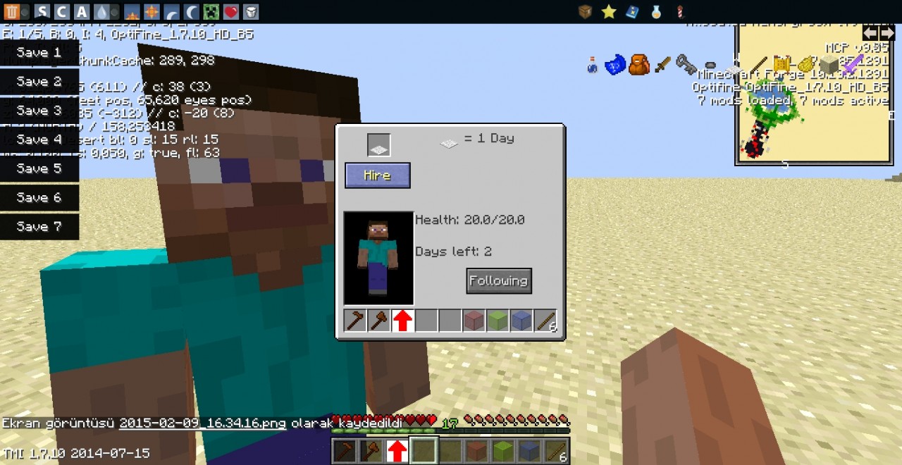 Oasis V1.26 (Standart + Mod) Type Minecraft Map