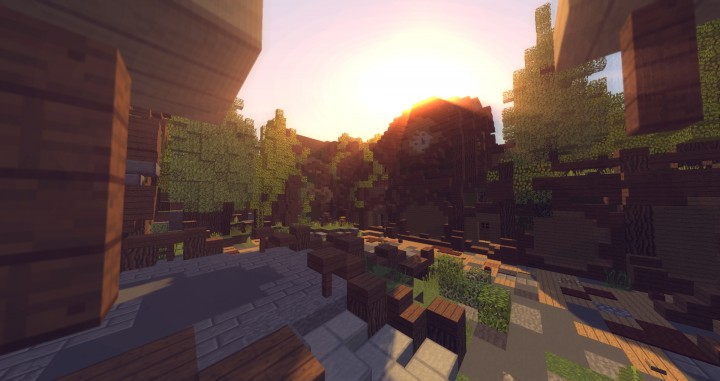 Nature Themed Server Lobby Minecraft Map