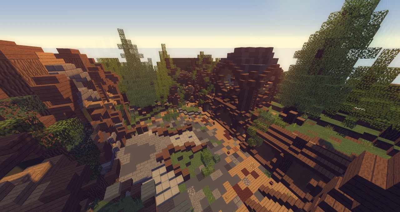 Nature Themed Server Lobby Minecraft Map
