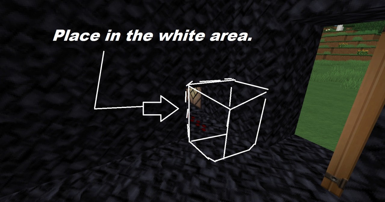 Destroy Anything Box (Except Obsidian and Bedrock) Minecraft Map