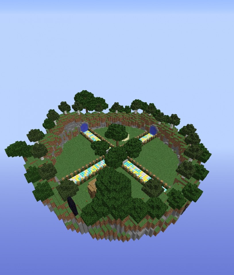HUB Legendary-Network. World + Schematic Minecraft Map