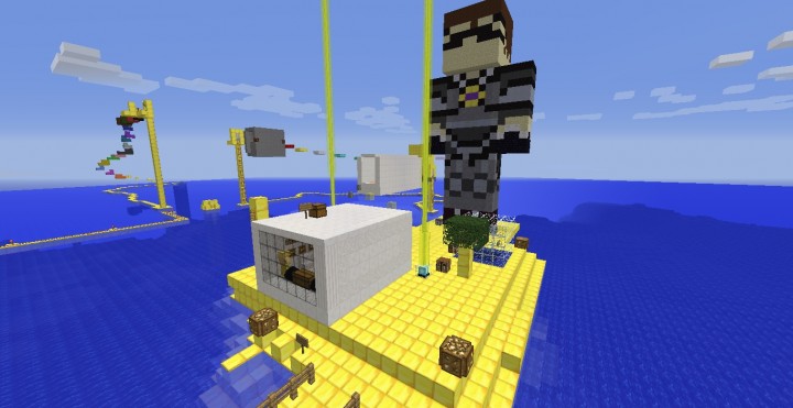 SkyDoesMinecraft Parkour Map Minecraft Map
