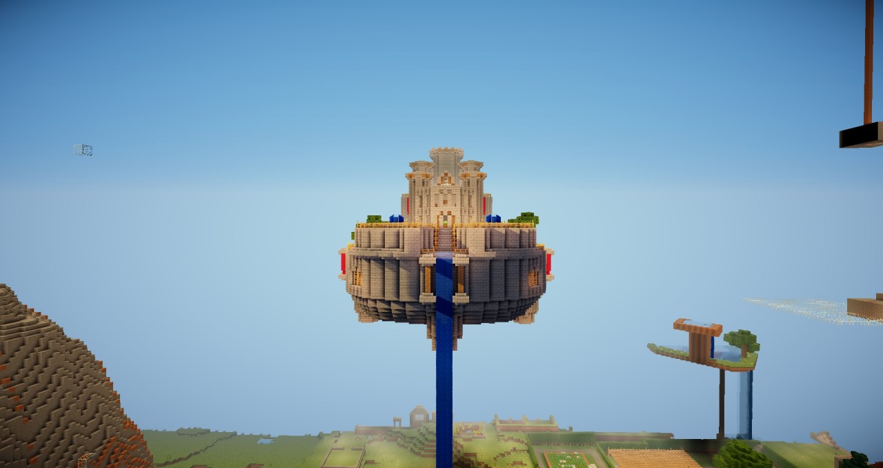 Little Floating Castle Minecraft Map