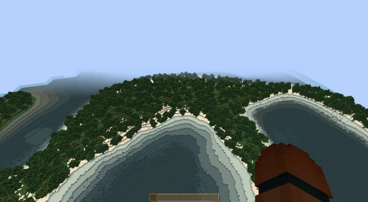 Volcanic Island Minecraft Map