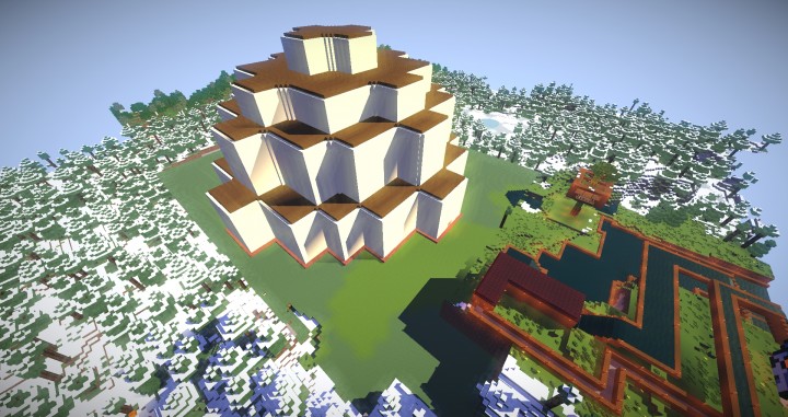 Large Building Minecraft Map