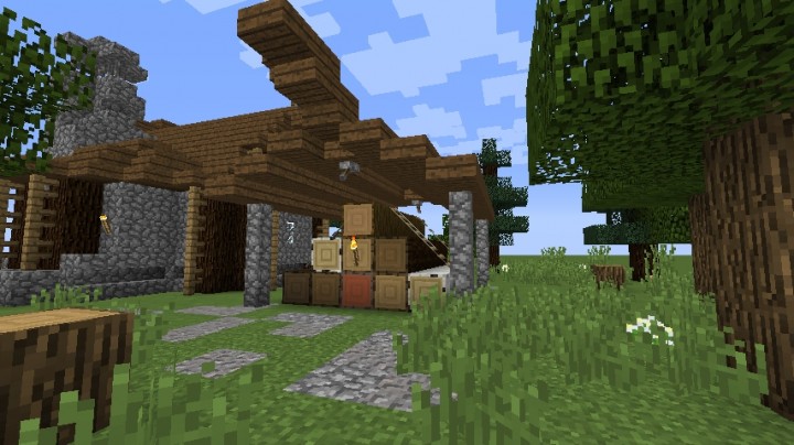 Magic-Nordic Lumberjack Minecraft Map