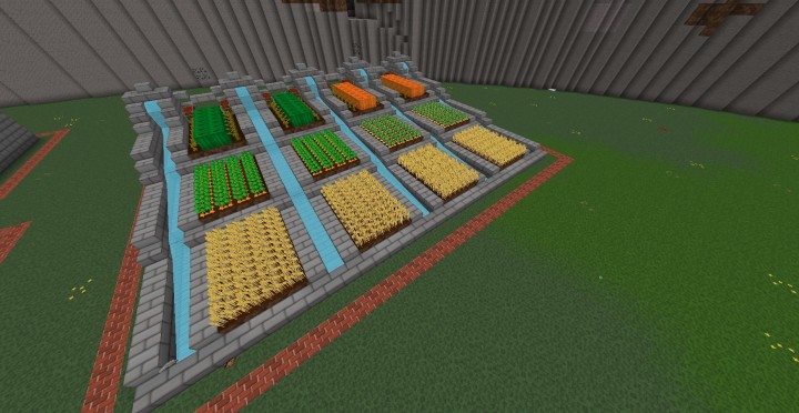 Tiered Farm Minecraft Map