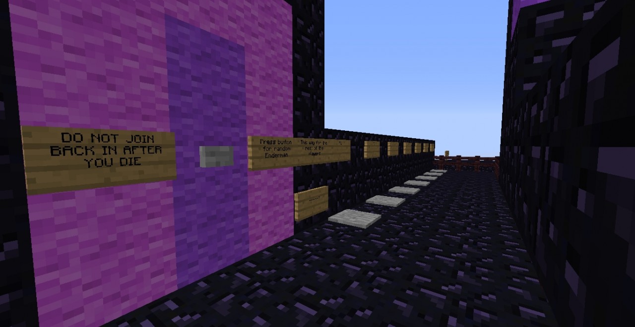 Enderman's Game Minecraft Map