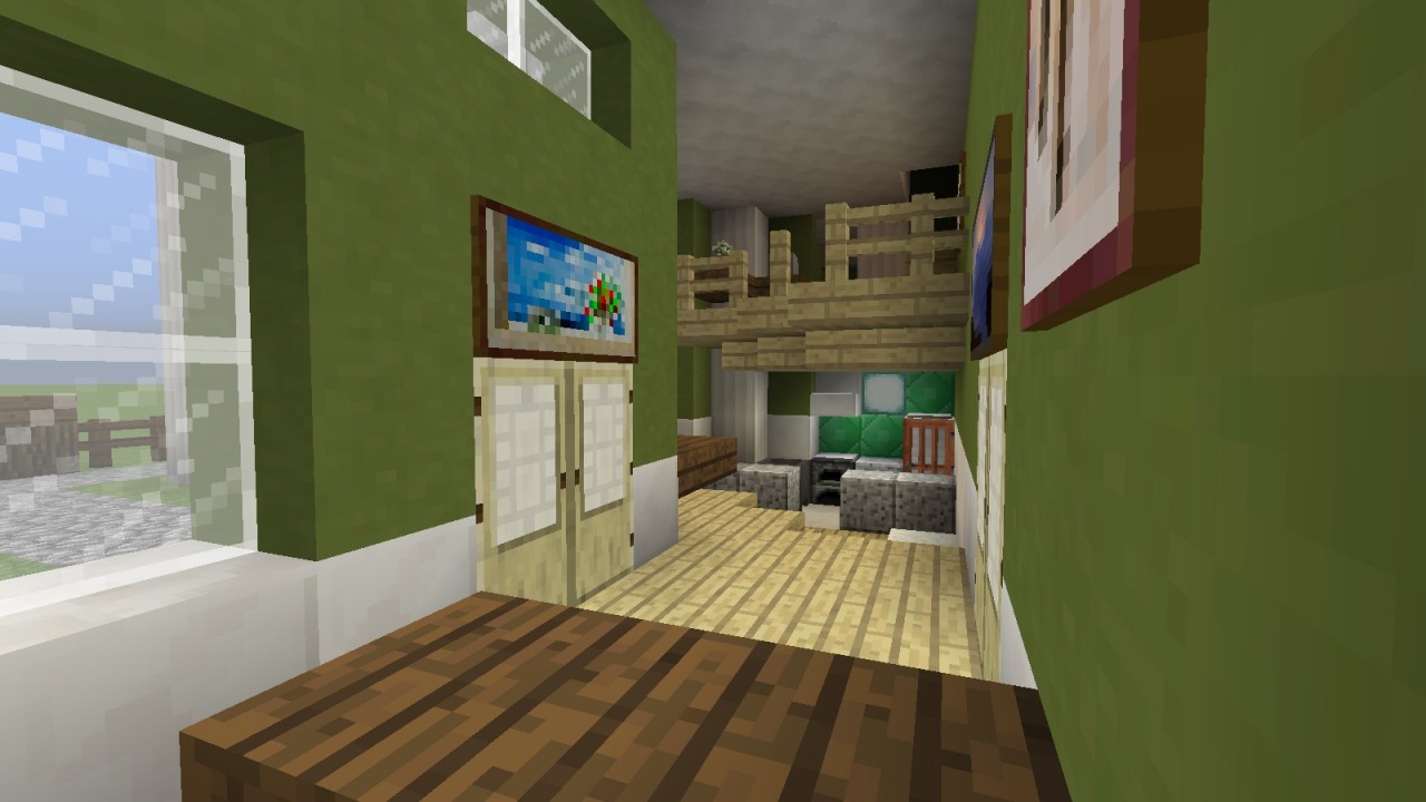 Compact Townhouse Minecraft Map