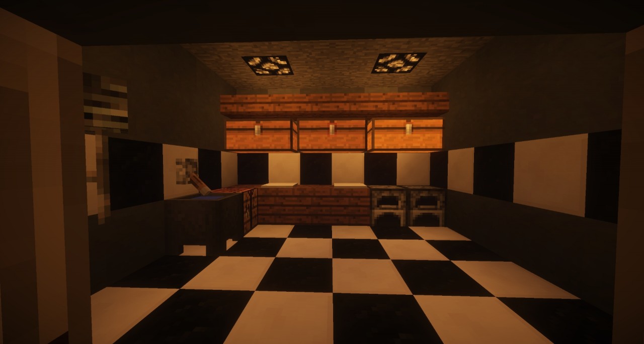 Five Nights At Freddy's 1 Recreation (1.8+) Minecraft Map