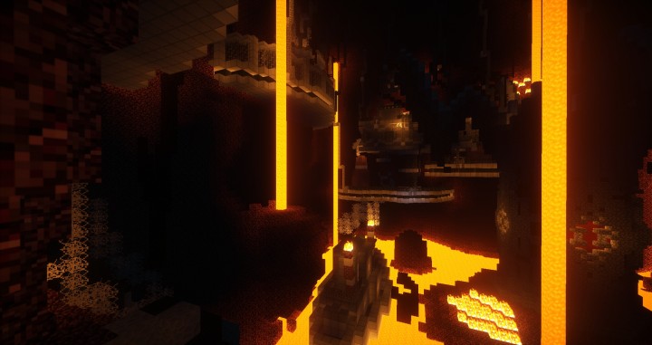 Prison of the Nether Monsters (with Cinematic) Minecraft Project