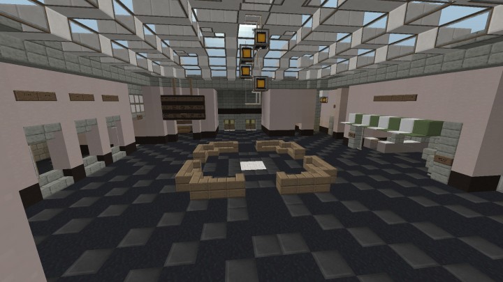 (Another) Minecraft Train Station Minecraft Map