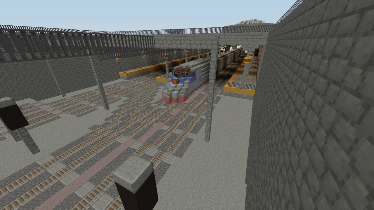(Another) Minecraft Train Station Minecraft Map