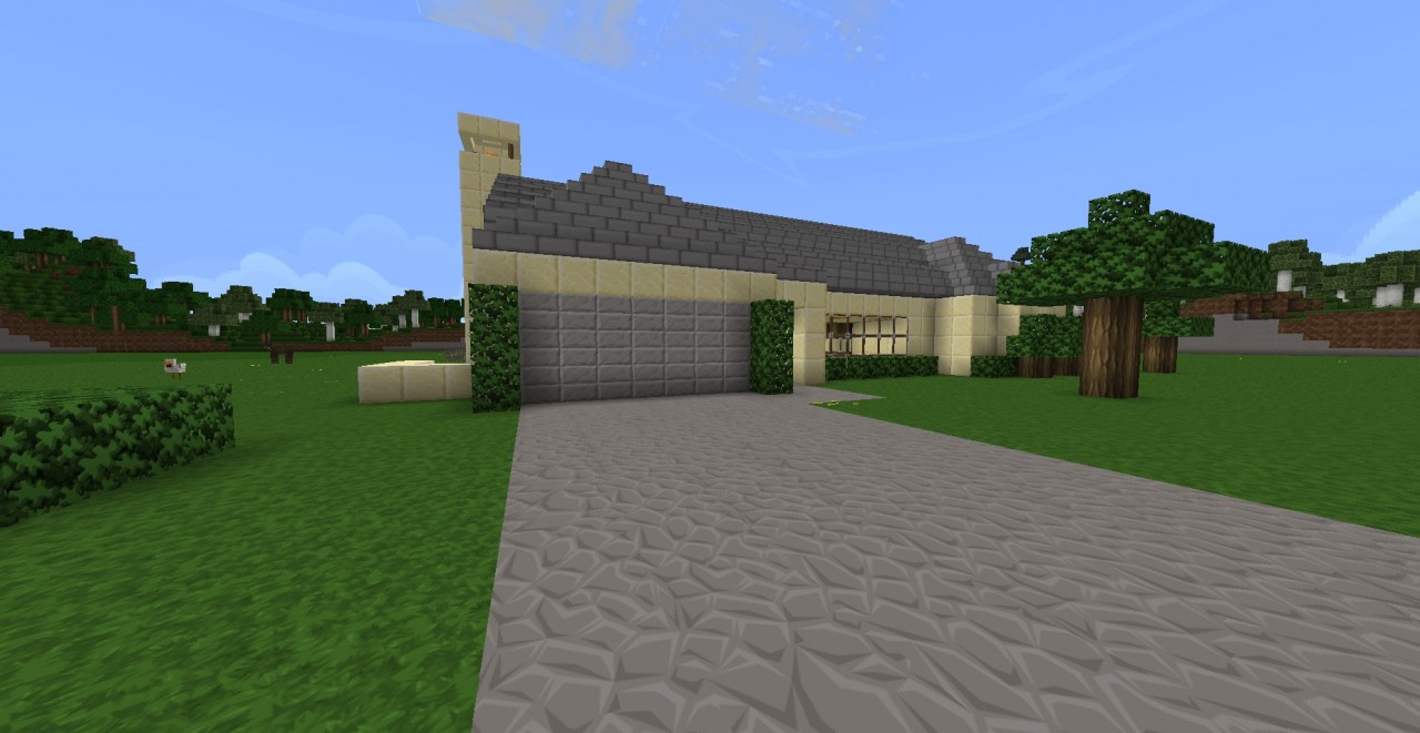1:1 Ratio House Minecraft Map