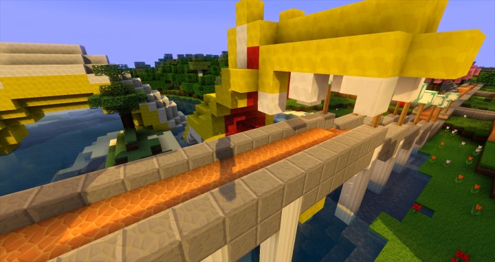 The Living Lake Monster Minecraft Map