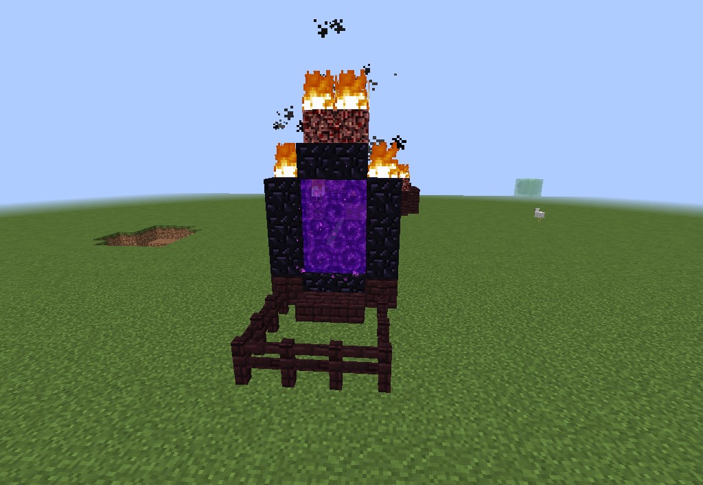 Random nether building Minecraft Map