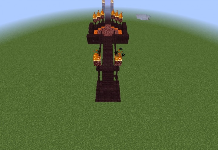 Random nether building Minecraft Map