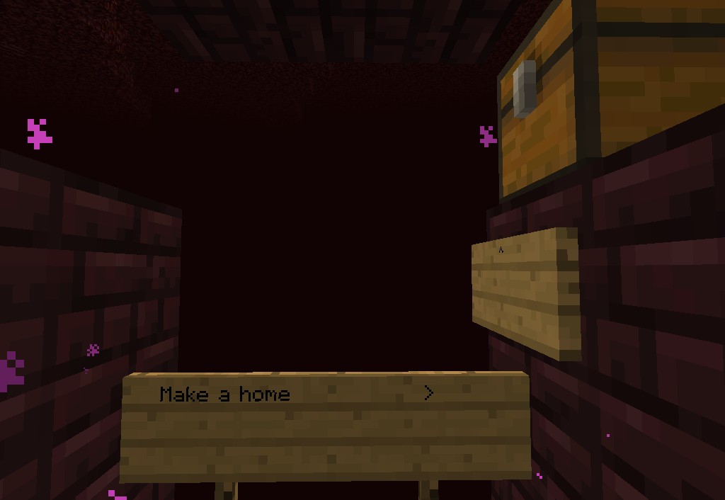 Random nether building Minecraft Map