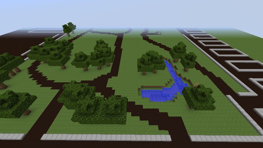 (Midtown) Manhattan 1:10 Scale Minecraft Map