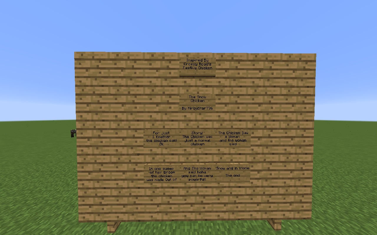 The Snow Chicken Minecraft Map