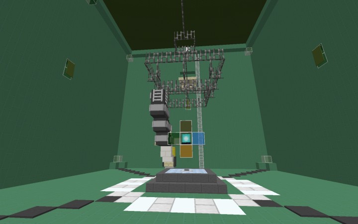 code lyoko tower & control room Minecraft Map
