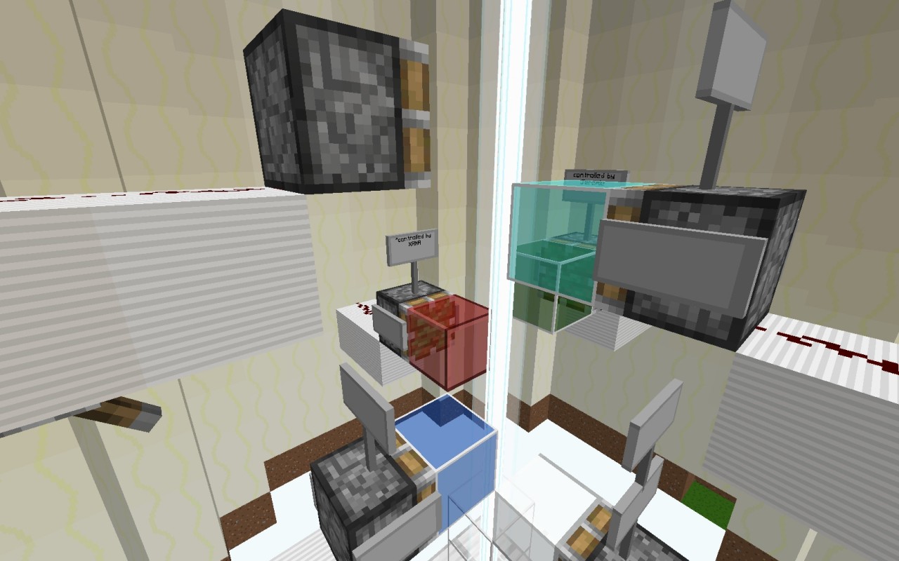 code lyoko tower & control room Minecraft Map