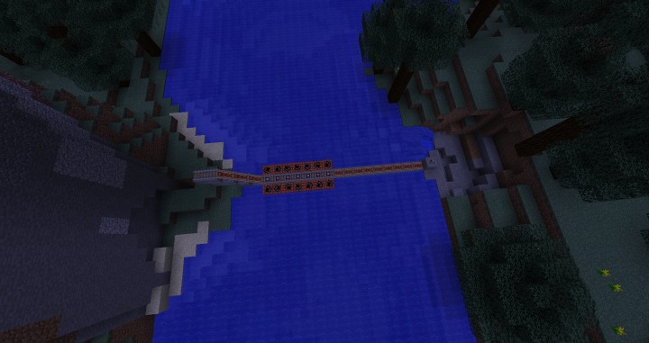 tnt coaster Minecraft Map