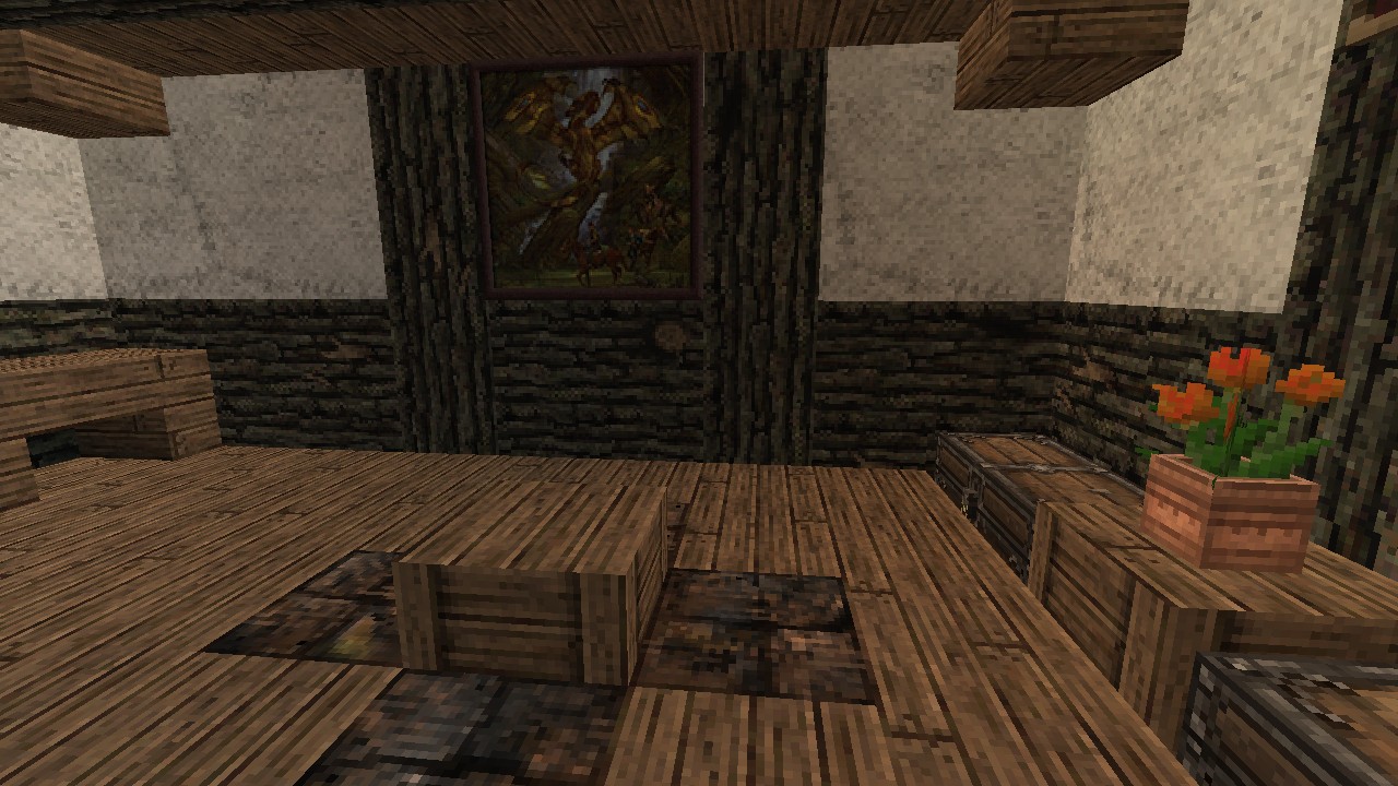 Japanese L-Shape House [Tutorial] Minecraft Map