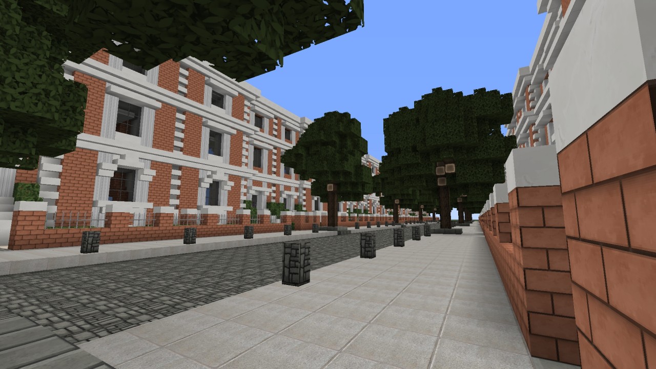 Georgian Street Project [WIP] Minecraft Map