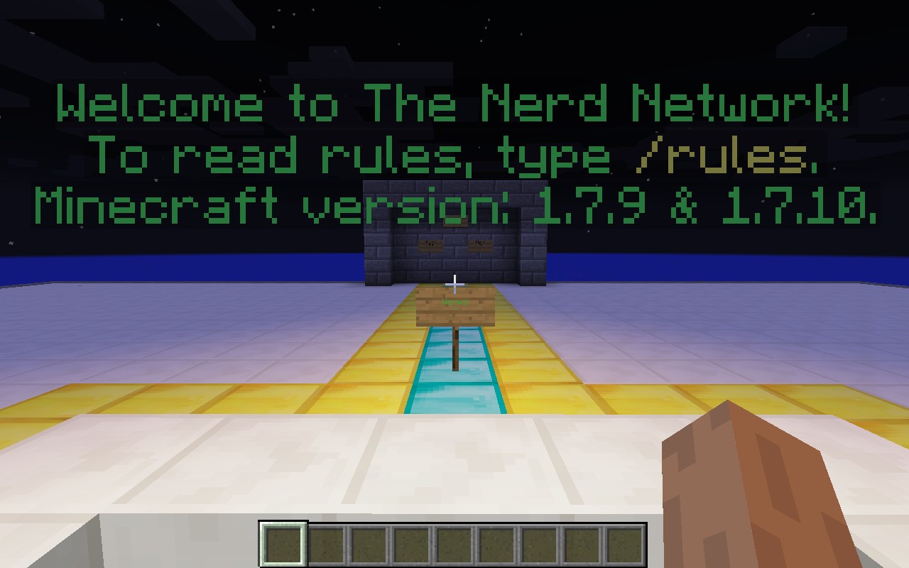 Nerd Network 1.7.9 (1.8 coming 2/15/15) Minecraft Server
