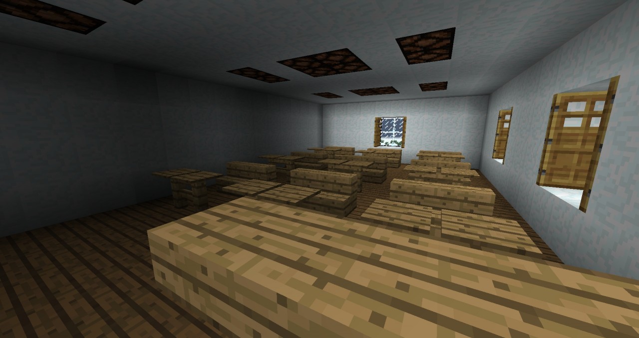 Minecraft School Minecraft Map
