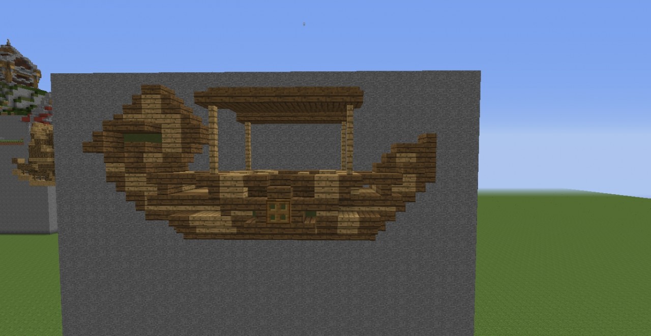 Tropical boat Minecraft Map
