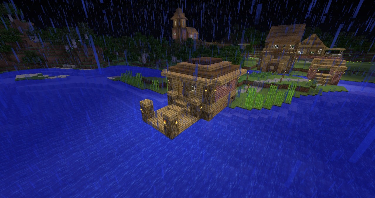 Kogols´s Fishing House-Medieval Town Minecraft Map