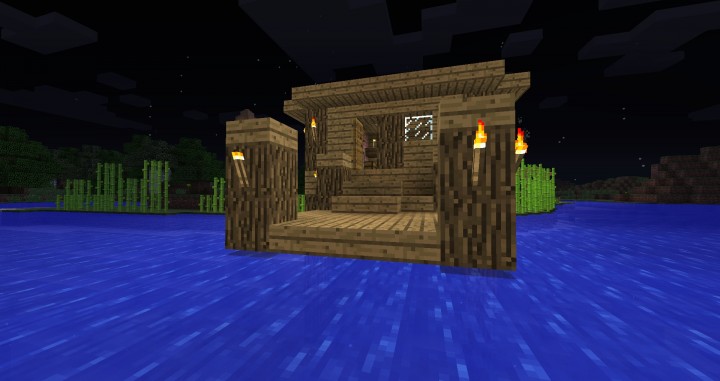 Kogols´s Fishing House-Medieval Town Minecraft Map
