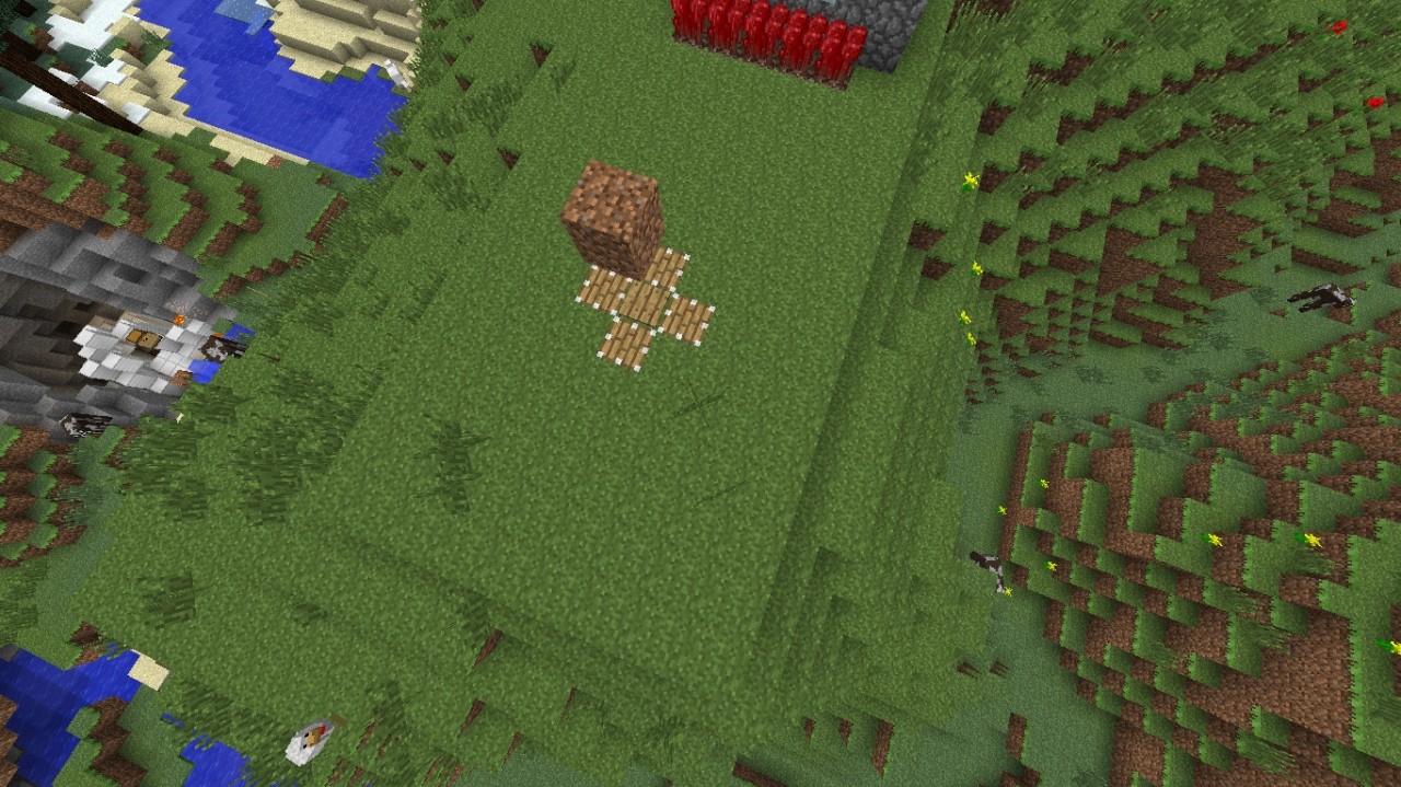 Crash Landing Challenge Minecraft Map