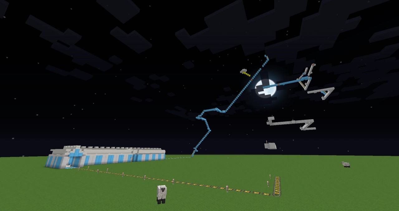 ===The Cloud Rider=== Minecraft Map