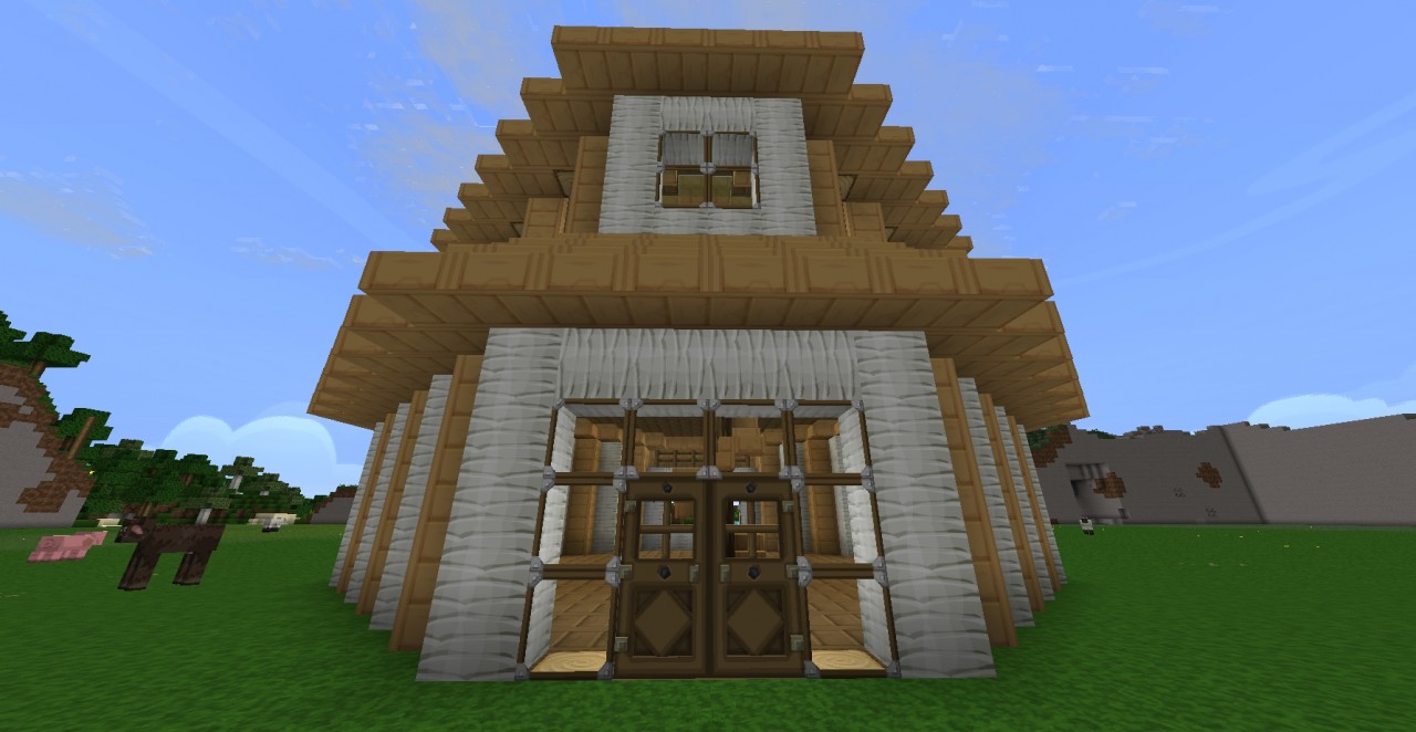 Circular House Minecraft Map
