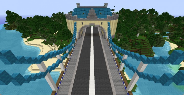 The TOWER BRIDGE from London by TheMuhhhhhh + DOWNLOAD Minecraft Map